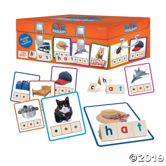 CVC Toolbox Word Building Set (1 Piece(s)) | GlowUniverse.com