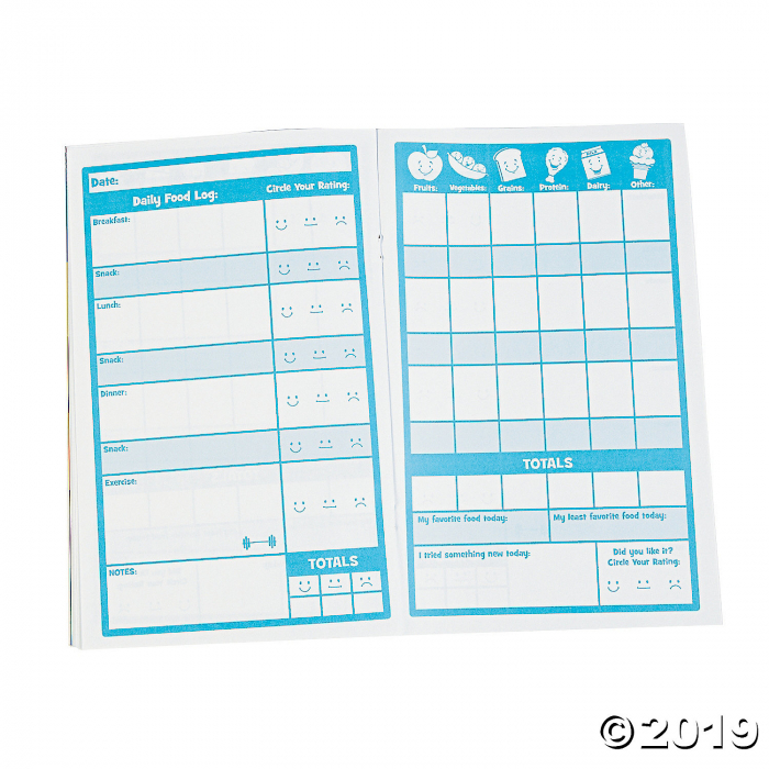 MyPlate Healthy Eating Journals (Per Dozen) | GlowUniverse.com