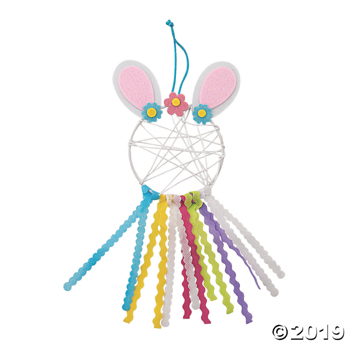 Bunny Dream Catcher Craft Kit (1 Unit(s)) | GlowUniverse.com