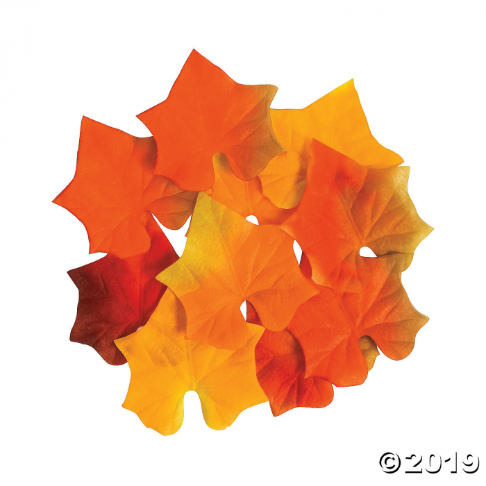Large Fall Leaves (100 Piece(s)) | GlowUniverse.com