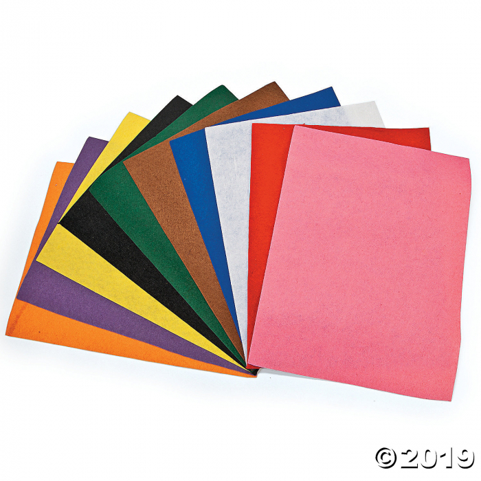 Gigantic Fantastic Felt Sheets (50 Sheet(s)) | GlowUniverse.com