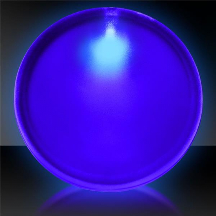 Blue LED and Light - Up Badge | GlowUniverse.com