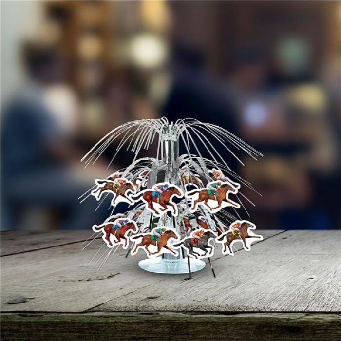 Horse Racing Centerpiece | GlowUniverse.com