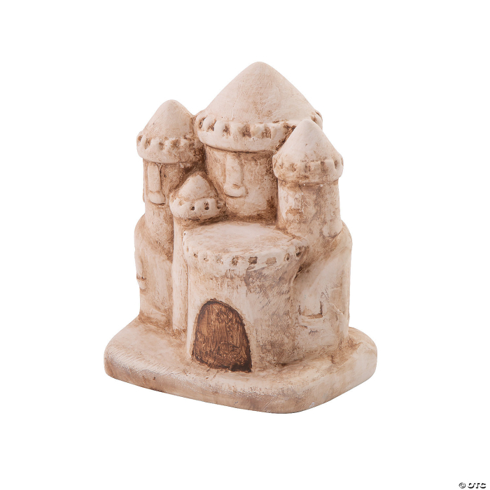 DIY Ceramic Sandcastle - 6 Pc. | GlowUniverse.com