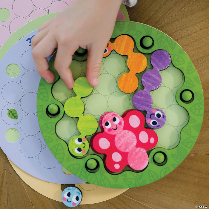 Color Clue Caterpillars | GlowUniverse.com