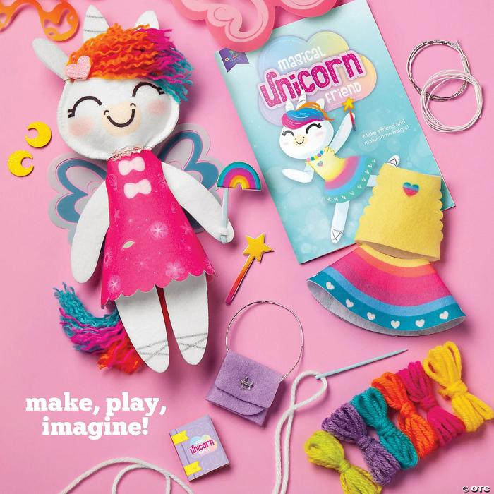 Craft-tastic Color Your Own Magical Unicorn Friend Craft Kit ...