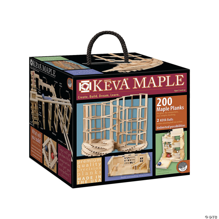 KEVA Maple 200 Plank Set | GlowUniverse.com