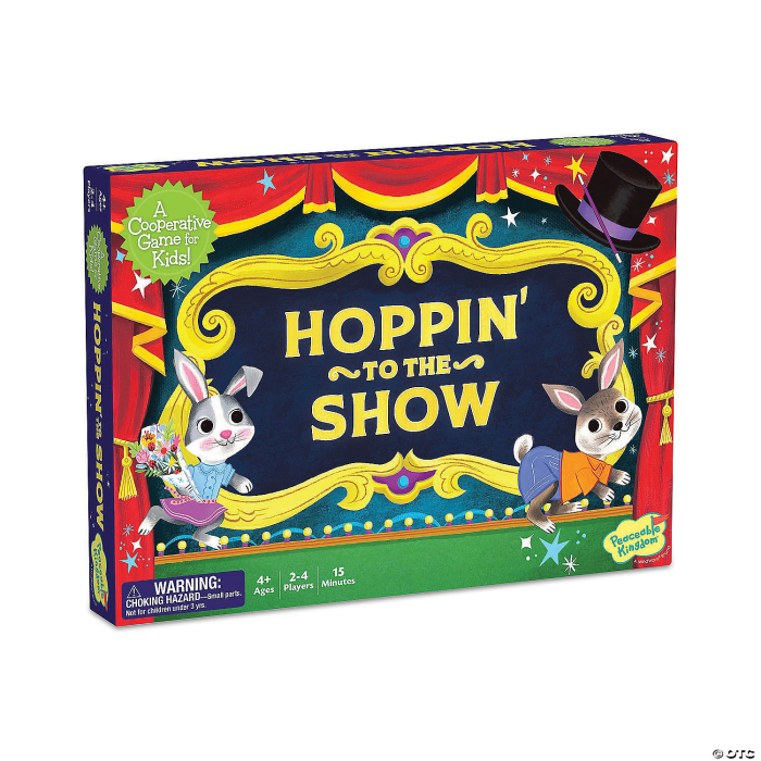 Hoppin' to the Show Cooperative Game | GlowUniverse.com