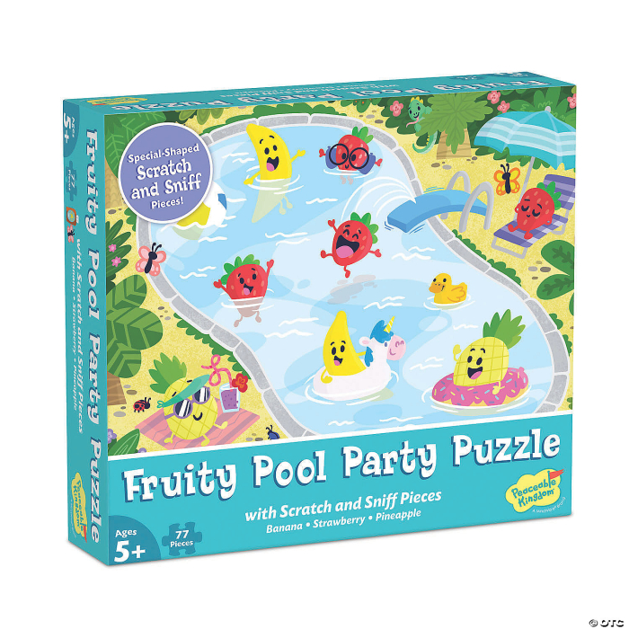 Scratch and Sniff Puzzle: Fruity Pool Party | GlowUniverse.com